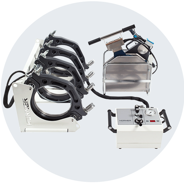 Pipe fusion machines